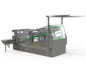 Egatec | Dispensing machine with buffer for cups and trays